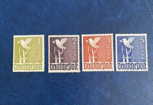 Почтовые марки германии 1947г