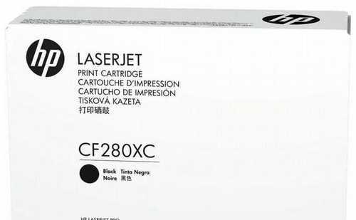 Оригинальный лазерный картридж HP CF280XC 80X черн