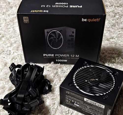 Блок питания Be quiet pure power 12 M 1000W Gold