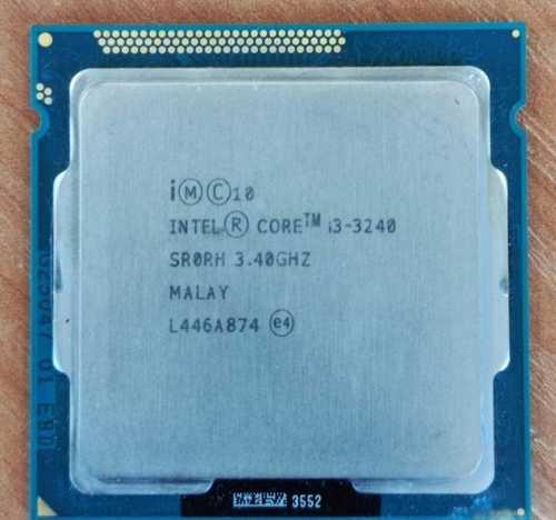 Процессор intel core i3 3240