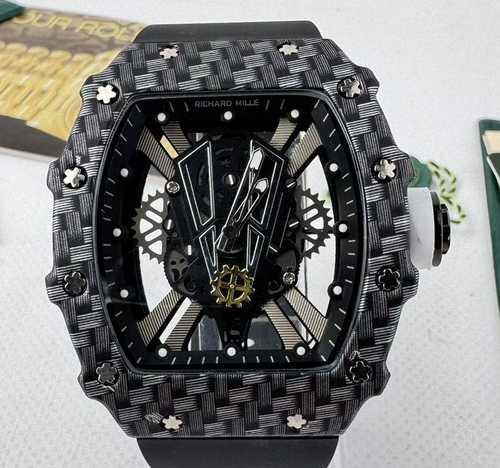 Часы мужские Richard mille skeleton