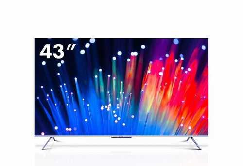 Телевизор haier 43 smart TV S3 серебристый