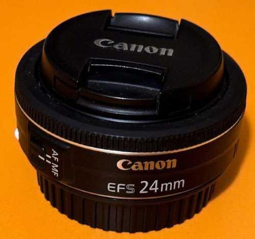 Продаю объектив canon efs 24mm