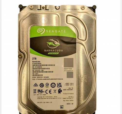 3.5" 2TB Seagate Barracuda ST2000DM008 Б/у