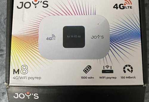 Joys 4G/wifi роутер m8
