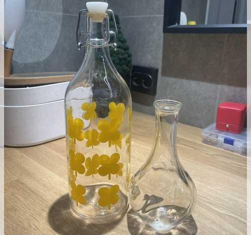 Бутылка Икеа ваза