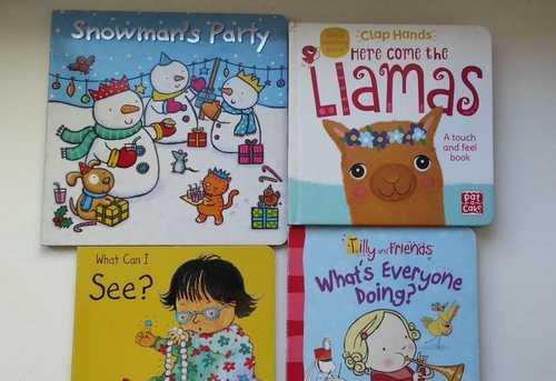Картонные книги на английском для детей