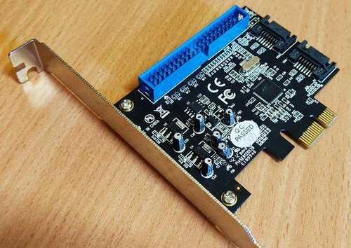 Контроллер PCI-E - IDE и 2 x SATA