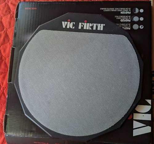 Тренировочный пэд vic firth 12 односторонний