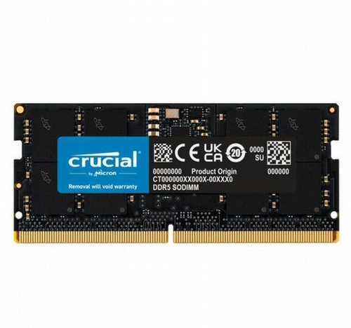 Оперативная память Crucial 16GB DDR5-5600 sodimm