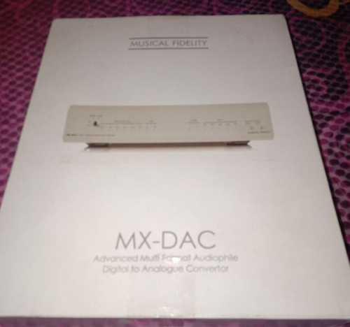 Цап Musical fidelity mx dac