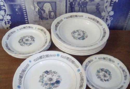 Комплект тарелок СССР - Цена за 11 шт