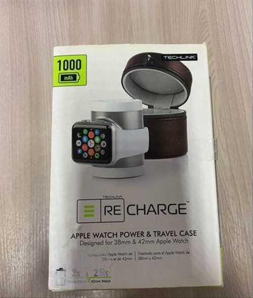 Зу беспроводное Techlink 1000mAh для Apple Watch