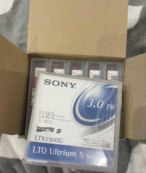 Sony LTO5 3.0TB ultrium чистящий картридж
