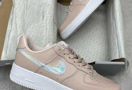 Кроссовки Nike Air Force 1 Low Pink Iridescent