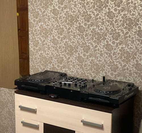 Комплект cdj2000 микшер 800