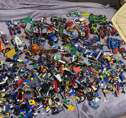 Lego россыпью 11-12кг