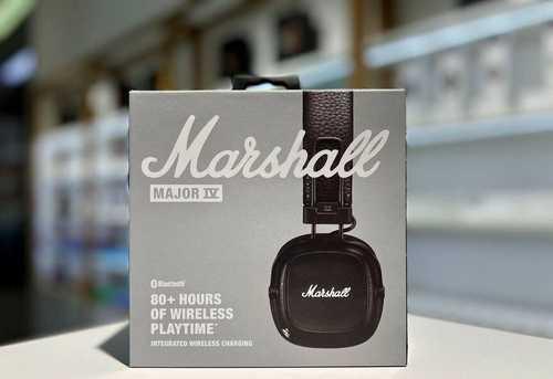 Marshall Major 4 Black (Беспроводные наушники)