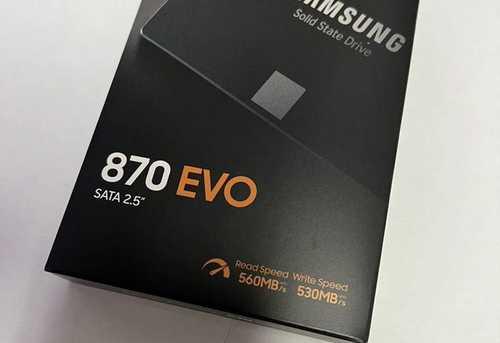 SSD 500GB Samsung 870 EVO (новый)