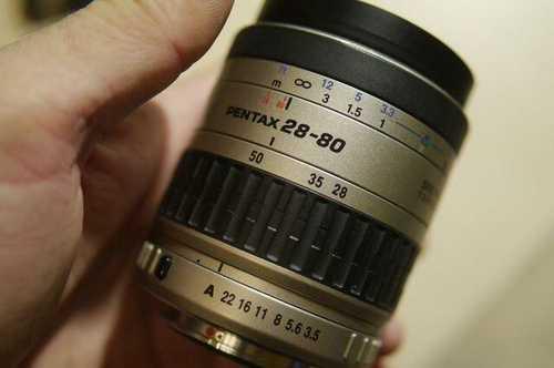 Pentax smc FA 28-80mm 3.5-5.6 автофокусный