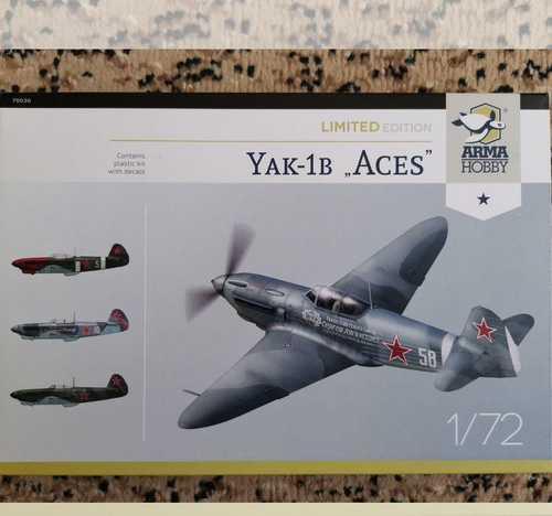 Як-1Б Асы Arma Hobby AH70030 1:72 + допы