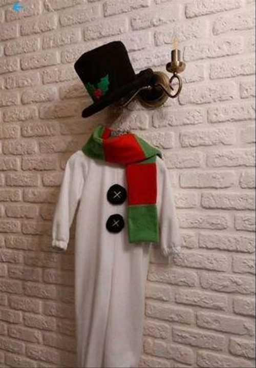 Прокат карнавальный костюм снеговика
