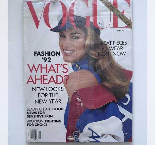 Журнал vogue usa 1992