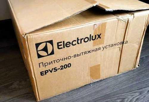 Приточно-вытяжная установка Electrolux Epvs 200