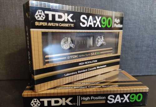 Аудиокассеты TDK SA-X 90 (1982)