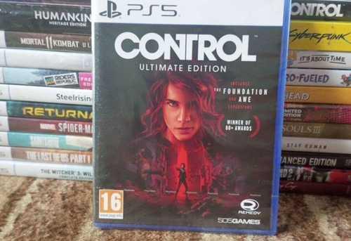Control ultimate edition ps5 новый/new