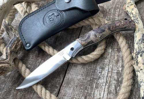 Складной нож "Якут", клинок сталь Х12мф, накладки