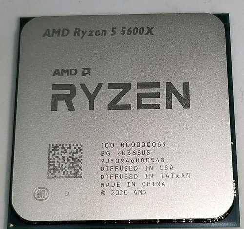 Процессор Amd Ryzen 5 5600x oem