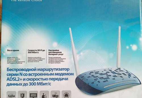 Маршрутизатор tp link adsl2