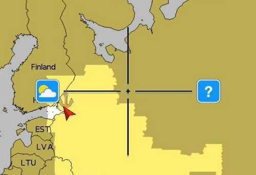 Карты глубин navionics запад России