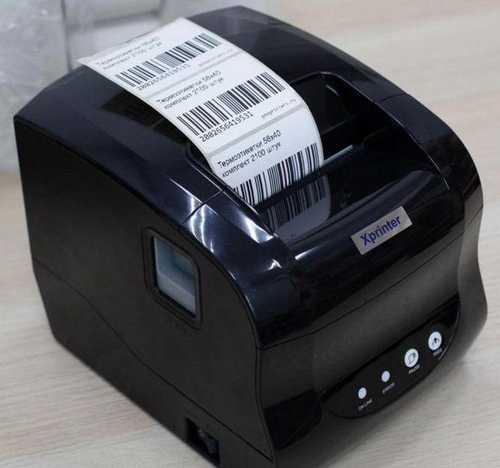 Термопринтер Xprinter XP-365B (USB) Черный