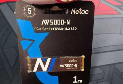 Netac nv5000 1Tb SSD M2 PCIe4 новый