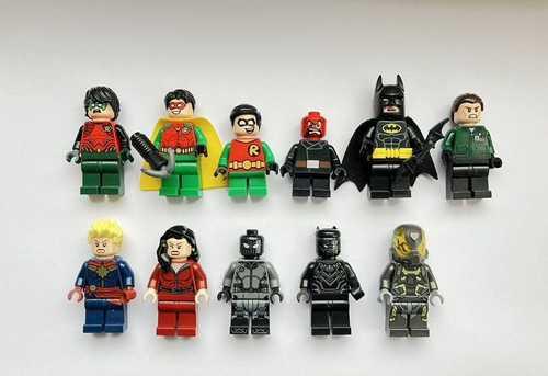 Lego Super Heroes Marvel DC фигурки