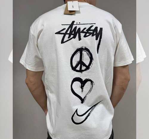 Футболка Stussy Heart White