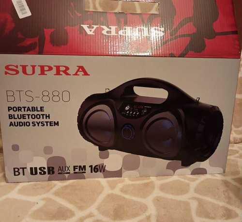 Портативная Bluetooth колонка Supra BTS-880 Black