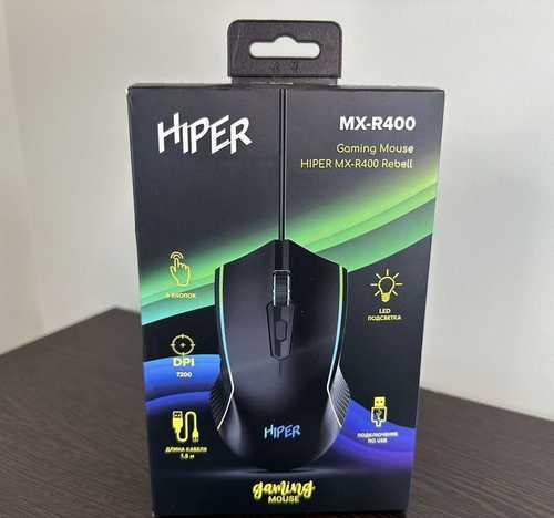 Игровая мышь hiper mx-r400