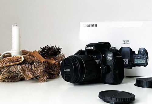 Зеркальная камера Canon EOS 80D