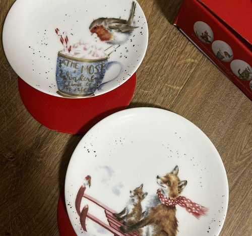 Royal worcester тарелки десертные 2 шт