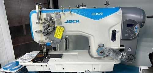 Двухигольная швейная машина jack 58450