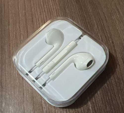 Наушники apple earpods 3.5 мм (новые)