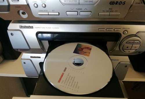 Двухкассетная дека и CD player Technics