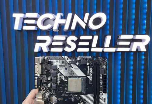 Комплект Asrock A320M-DVS V4 + Ryzen 5 2600