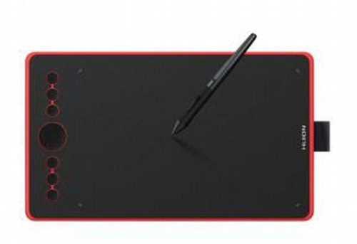 Графический планшет Huion H320M, черный/красный