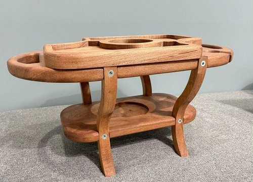 Винный столик винница ручная работа деревянная