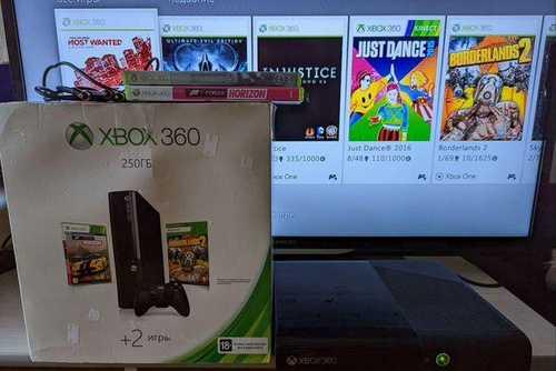 Xbox 360 E 250gb не прошита