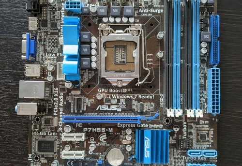 Материнская плата LGA 1156